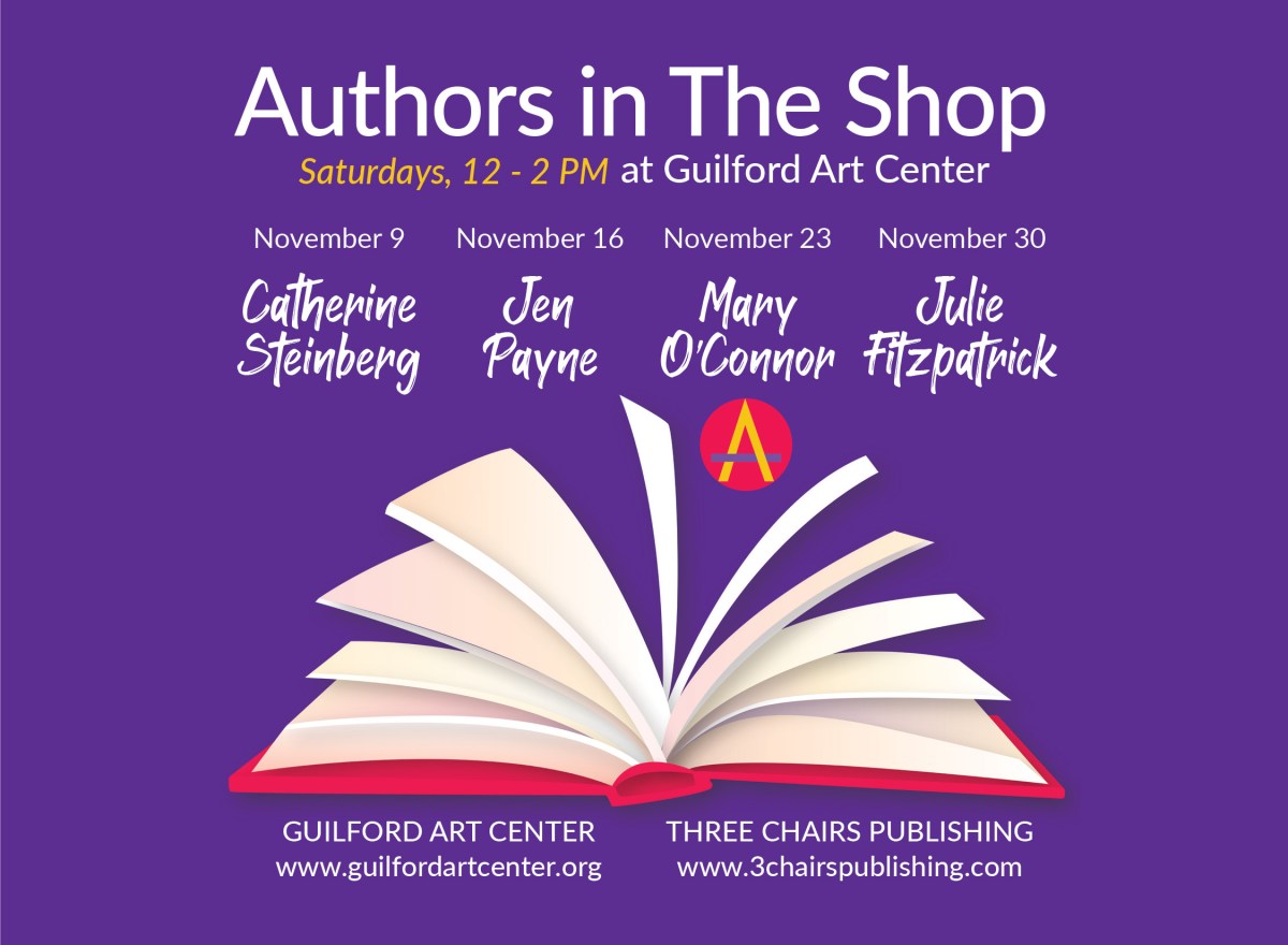 Meet Jen Payne during Authors in The Shop at Guilford Art Center ...